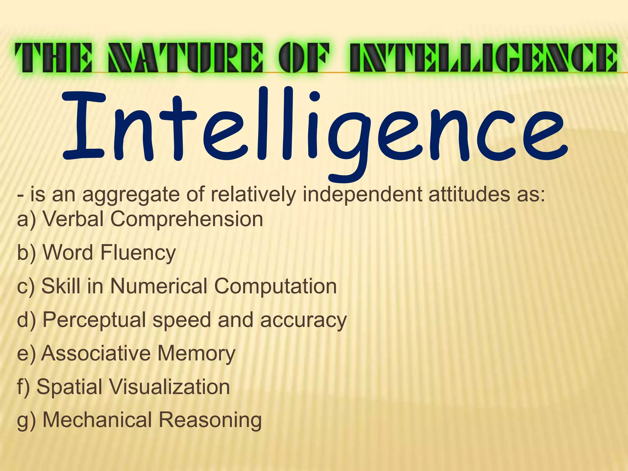 intelligence | PPTX