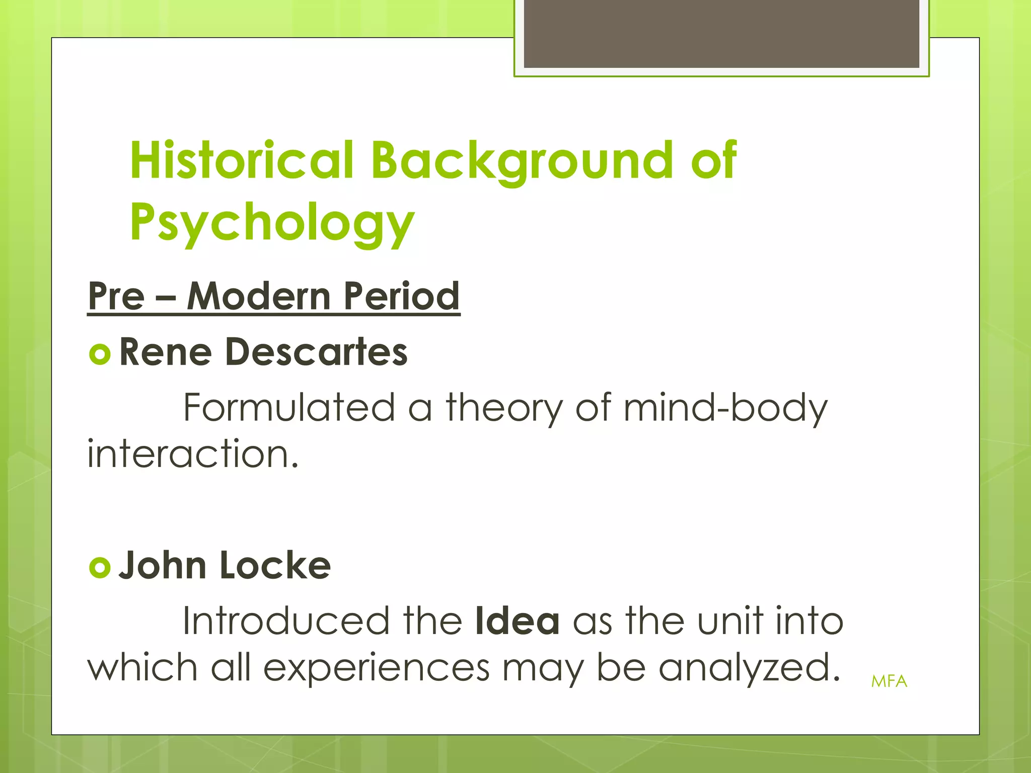 General Psychology: Chapter 1 | PDF