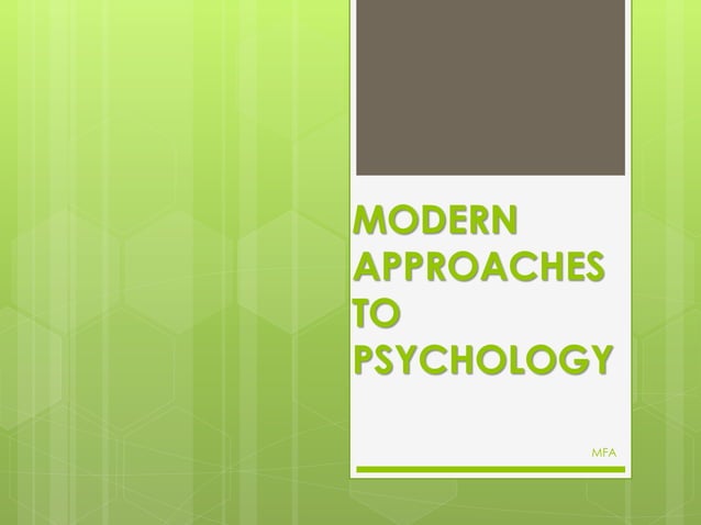 General Psychology: Chapter 1 | PDF