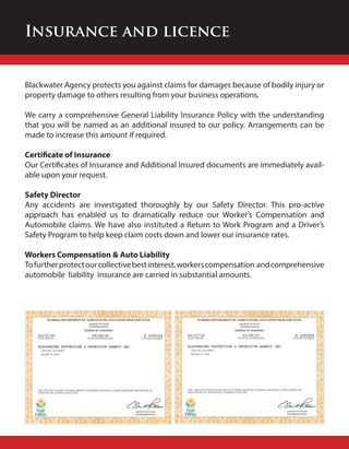 Blackwater Protection | PDF | Motor Insurance | Insurance