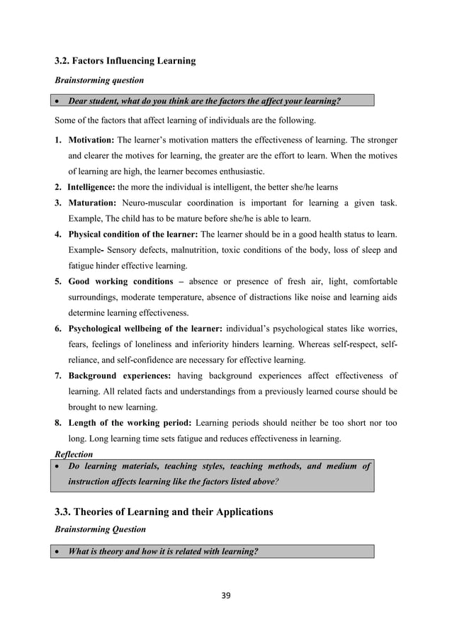 GENERAL PYSYCHOLOGY freshman course module.pdf | Education