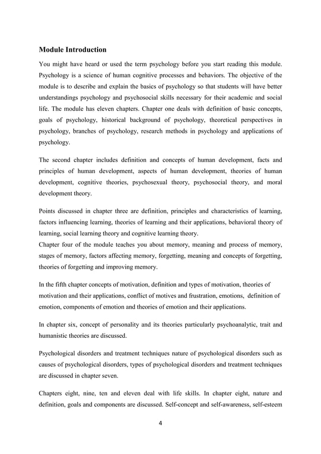 GENERAL PYSYCHOLOGY freshman course module.pdf | Education