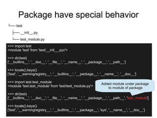 Python import mechanism | PPT