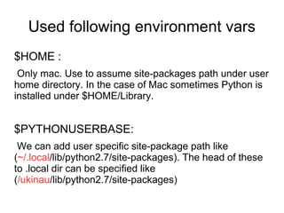 Python import mechanism | PPT