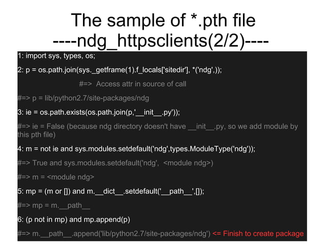Python import mechanism | PPT
