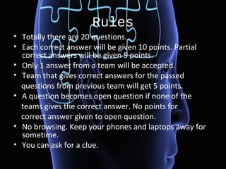 General Quiz (India and USA) | PPT