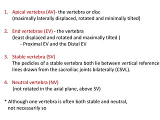 General radiologic measurement of scoliosis 복사본 | PPTX | Death, Injury ...