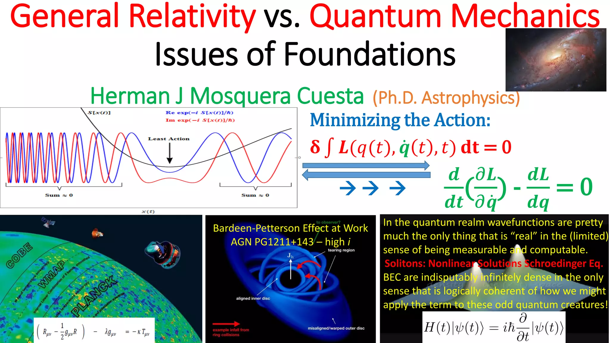 General relativity vs. quantum mechanics issues of foundations uv 1 ...