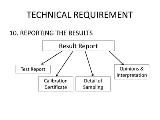 General requirements for the competence of testing and calibration ...