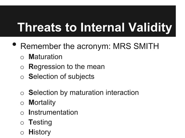 General Research Design Issues in Psychology