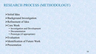 General research methodology | PPTX