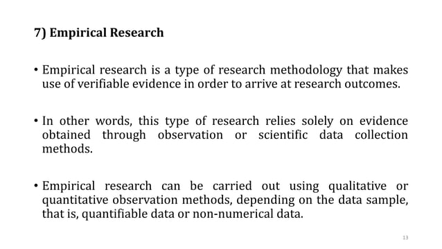 general research methodology 1.pptx | Science