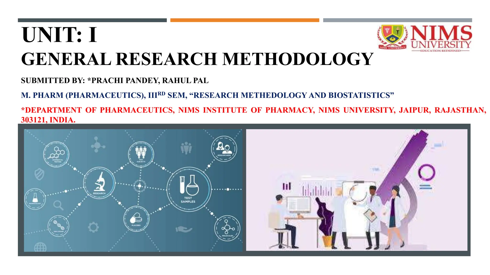 Research Methodology_UNIT_I_General Research Methodology M. Pharm ...