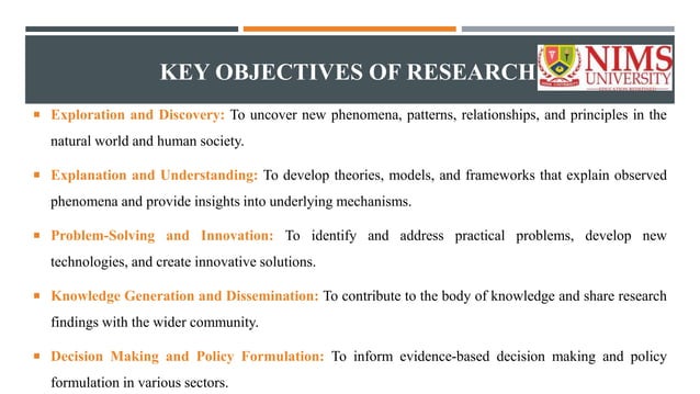Research Methodology_UNIT_I_General Research Methodology M. Pharm ...