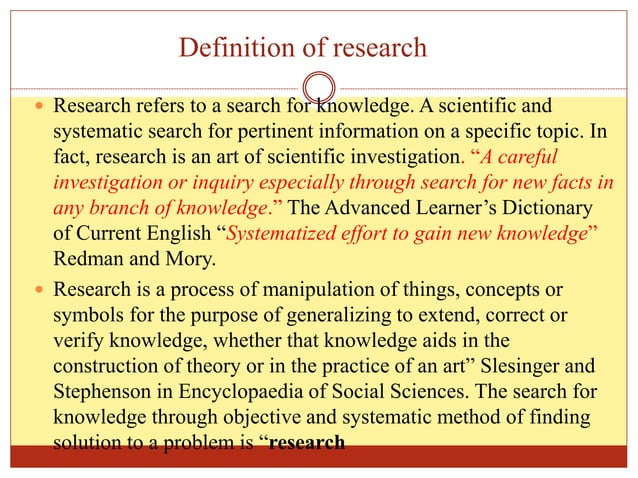 General research methodology mpharm | PPTX