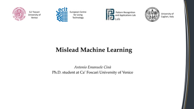 Machine Learning Security | PPT