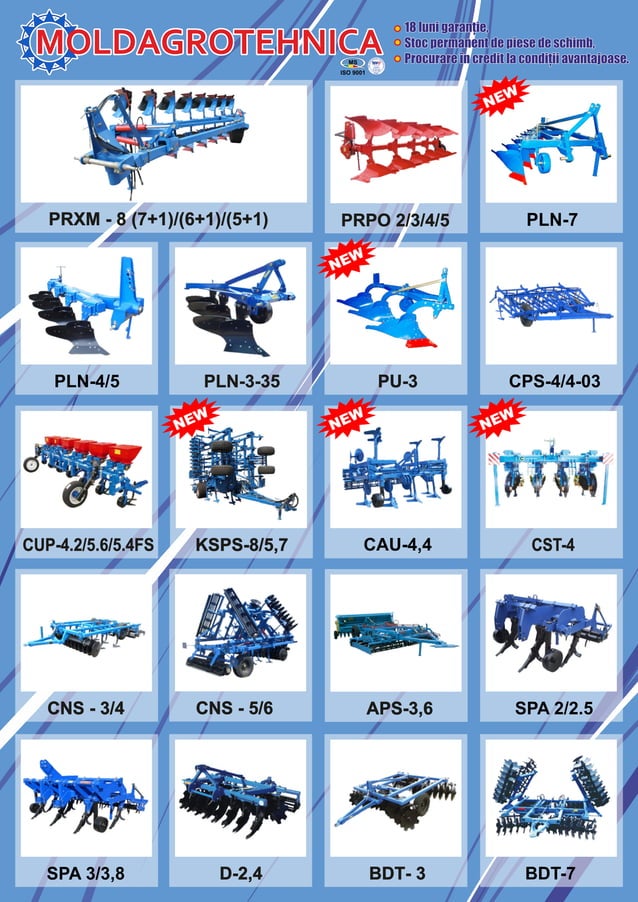 Flaer general Moldagrotehnica | PDF