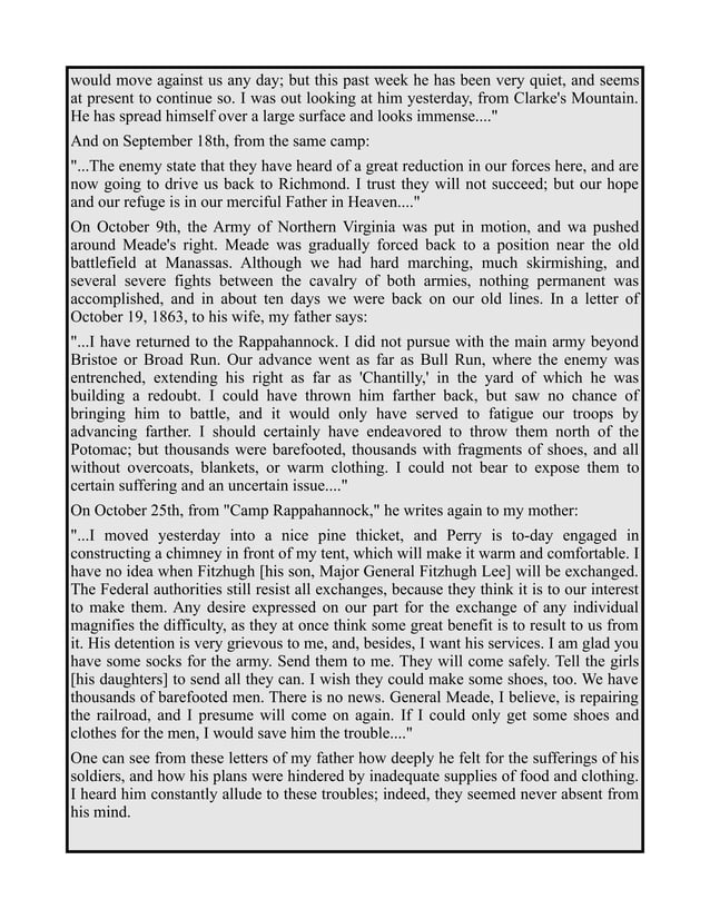 General Robert E Lee, Recollections and Letters | PDF