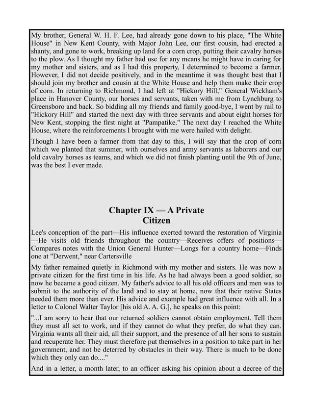 General Robert E Lee, Recollections and Letters | PDF