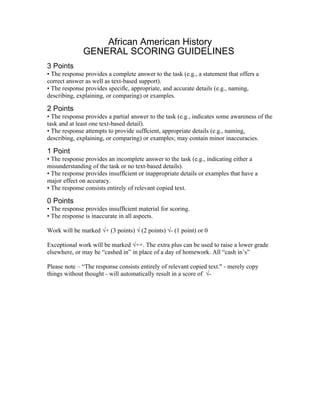 General Rubric | PDF