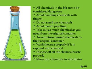 General rules for laboratory | PPT