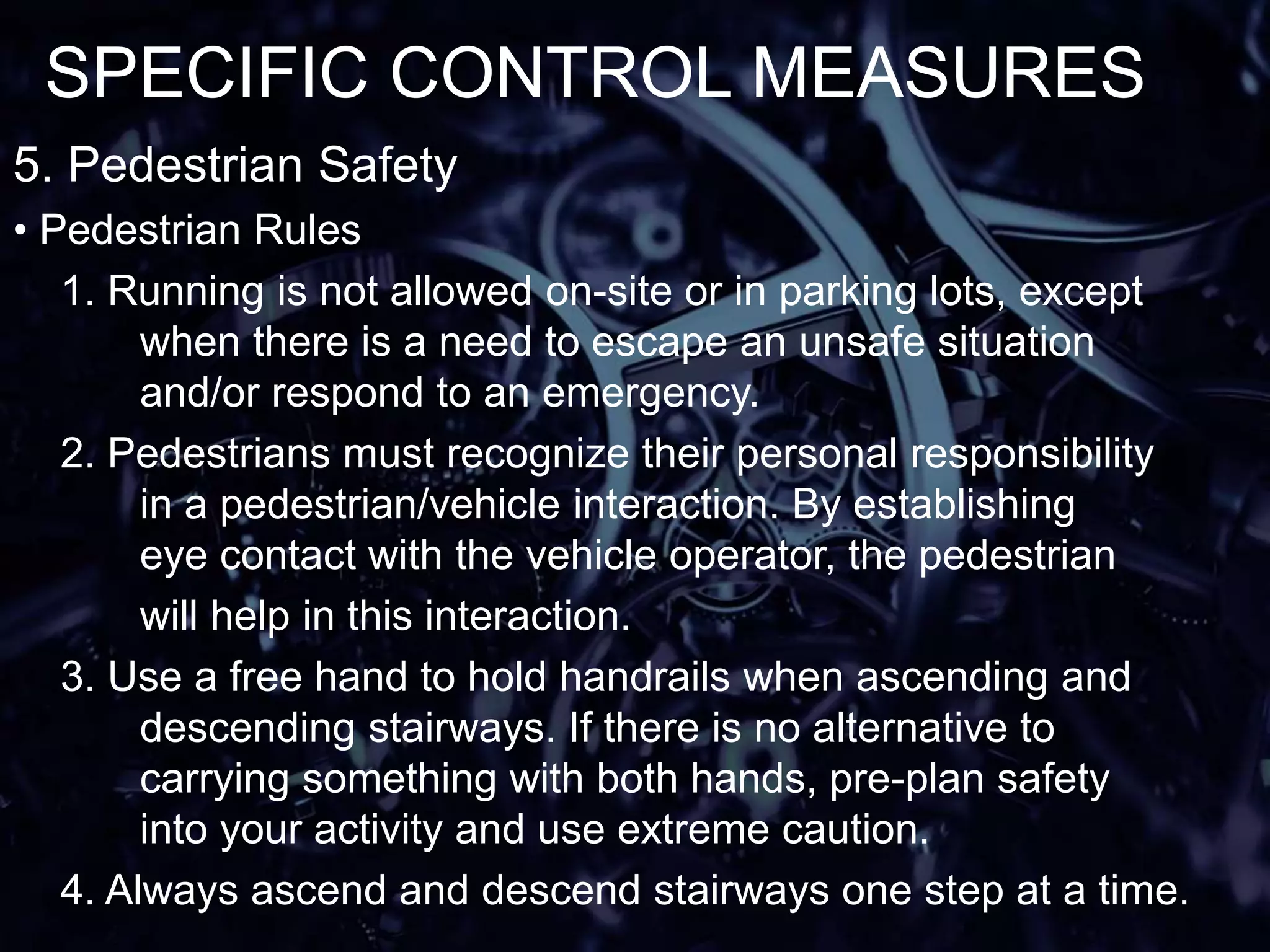 General Safety Protocols on Manufacturing Plant | PPT