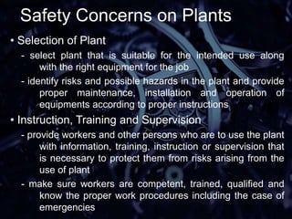 General Safety Protocols on Manufacturing Plant | PPT