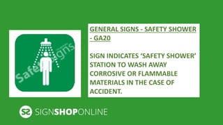 General Safety Signs | PPT