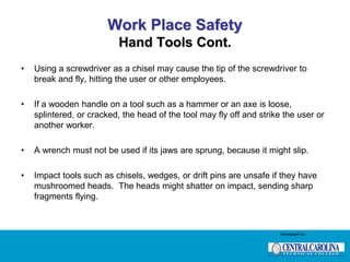 Module 1 Workplace Safety | PPT