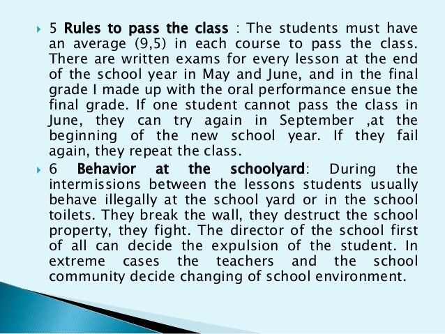 General School Rules english general-school-rules-english