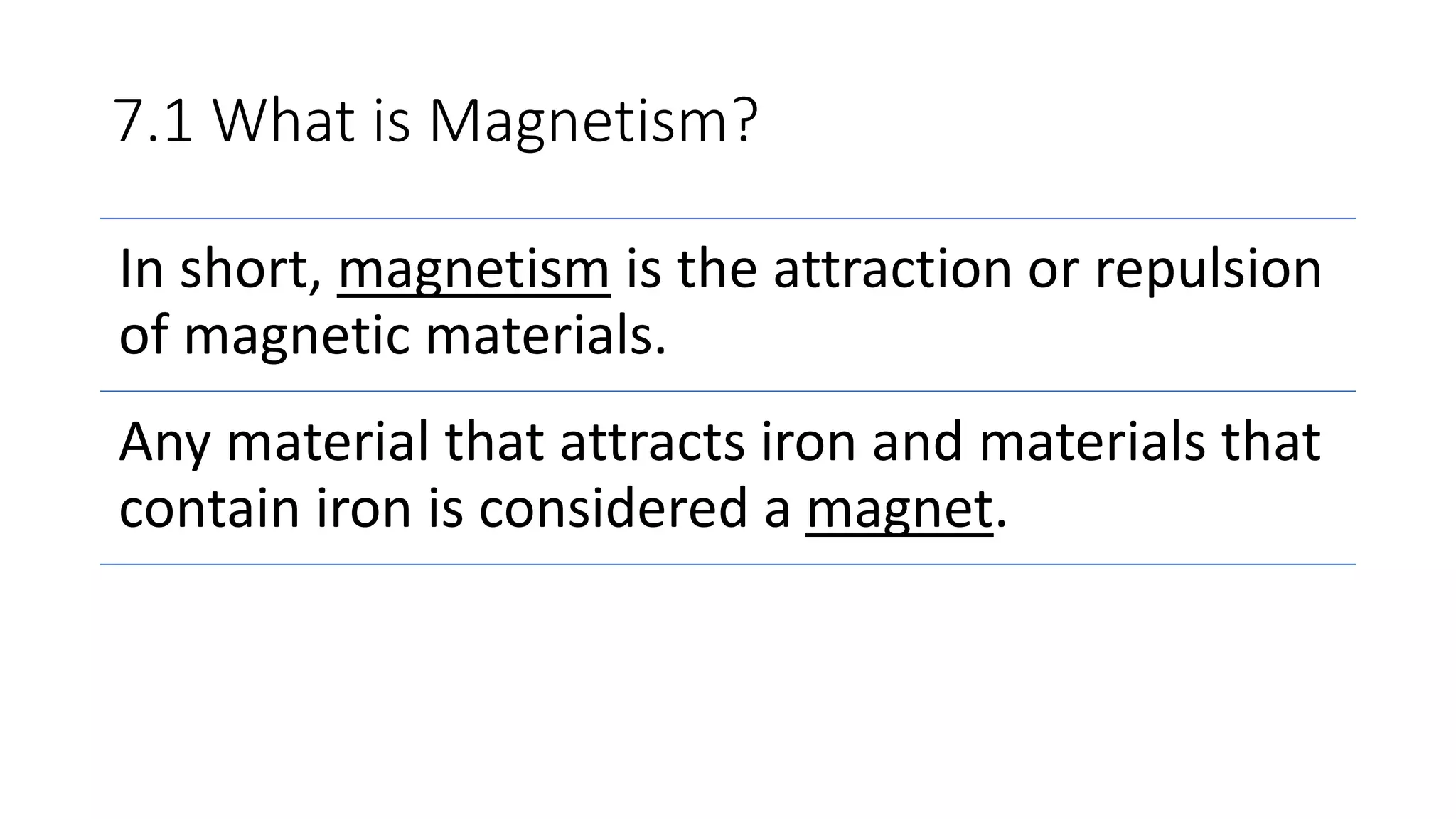 General science unit 3 electricity and magnetism | PPTX | Physics | Science