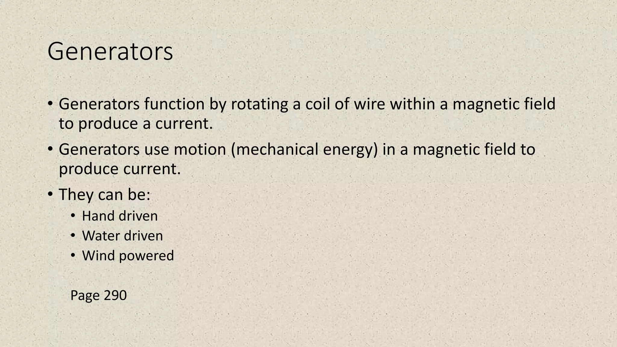 General science unit 3 electricity and magnetism | PPTX