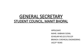 GENERAL SECRETARY students' council.pptx