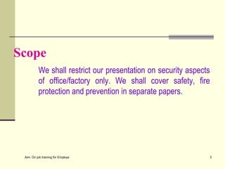 General Security Order For Office or Facilities | PPT