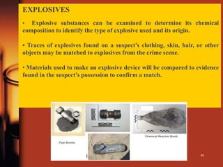 ROLE OF F.S.L IN CRIMES | PPTX