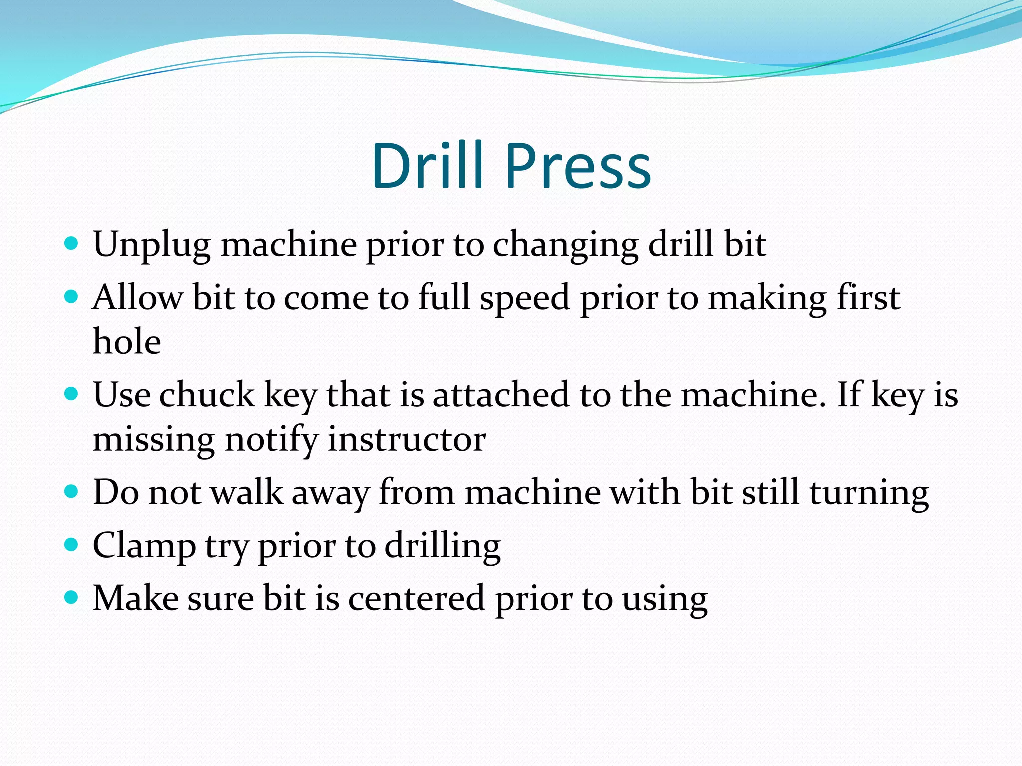 General shop safety | PPT