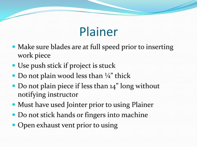 General shop safety | PPT