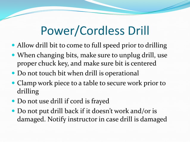 General shop safety | PPT