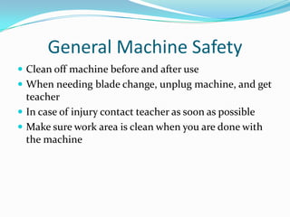 General shop safety | PPT