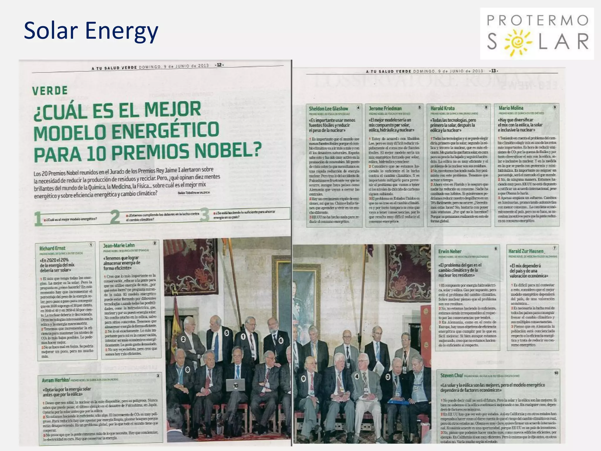 General situation of solar thermal energy - Eduardo Iglesias ...