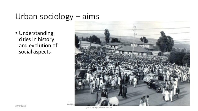 General and urban sociology