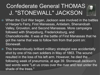 Generals of civil war | PPTX