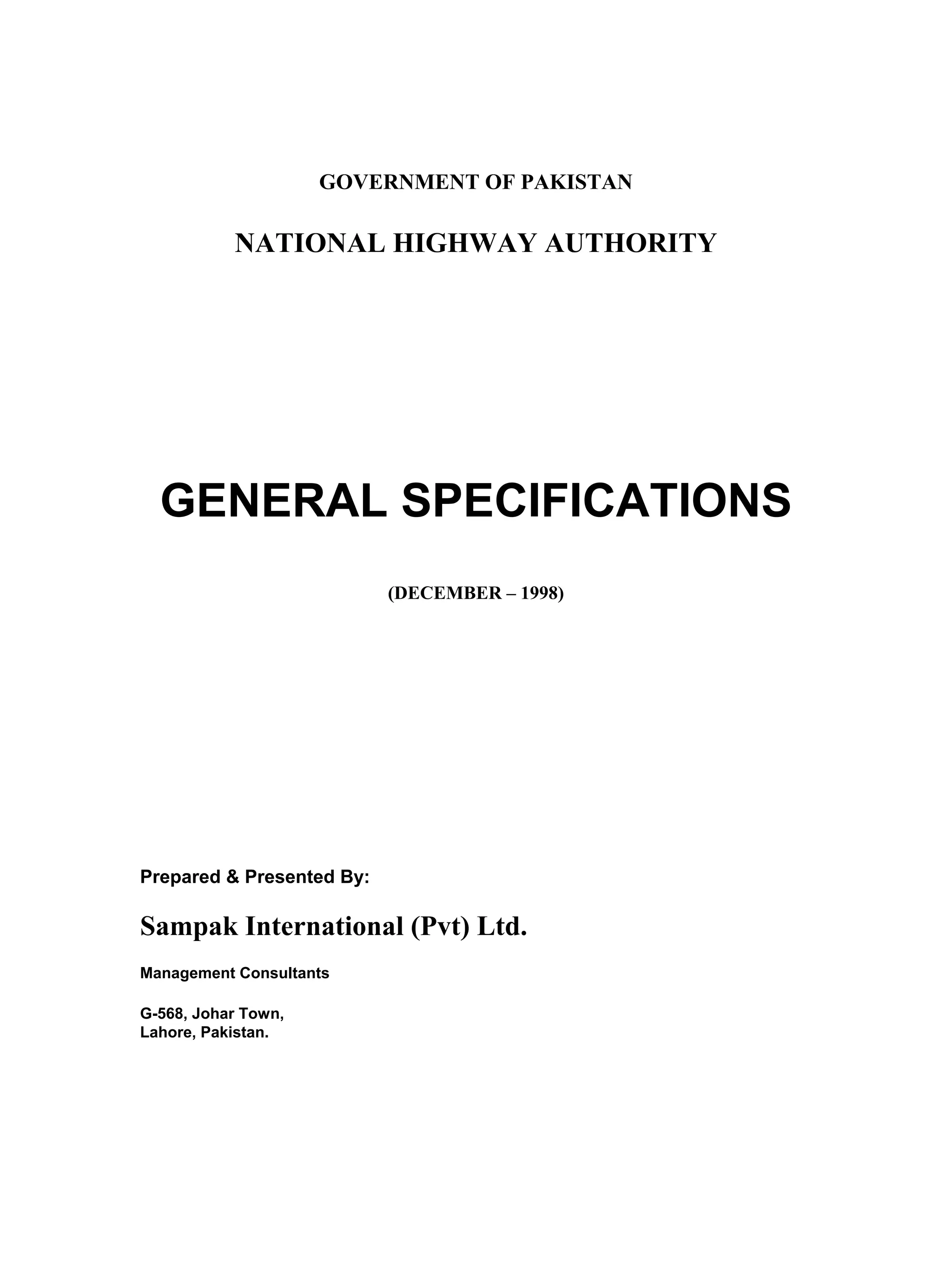 most important General Specifications NHA.pdf
