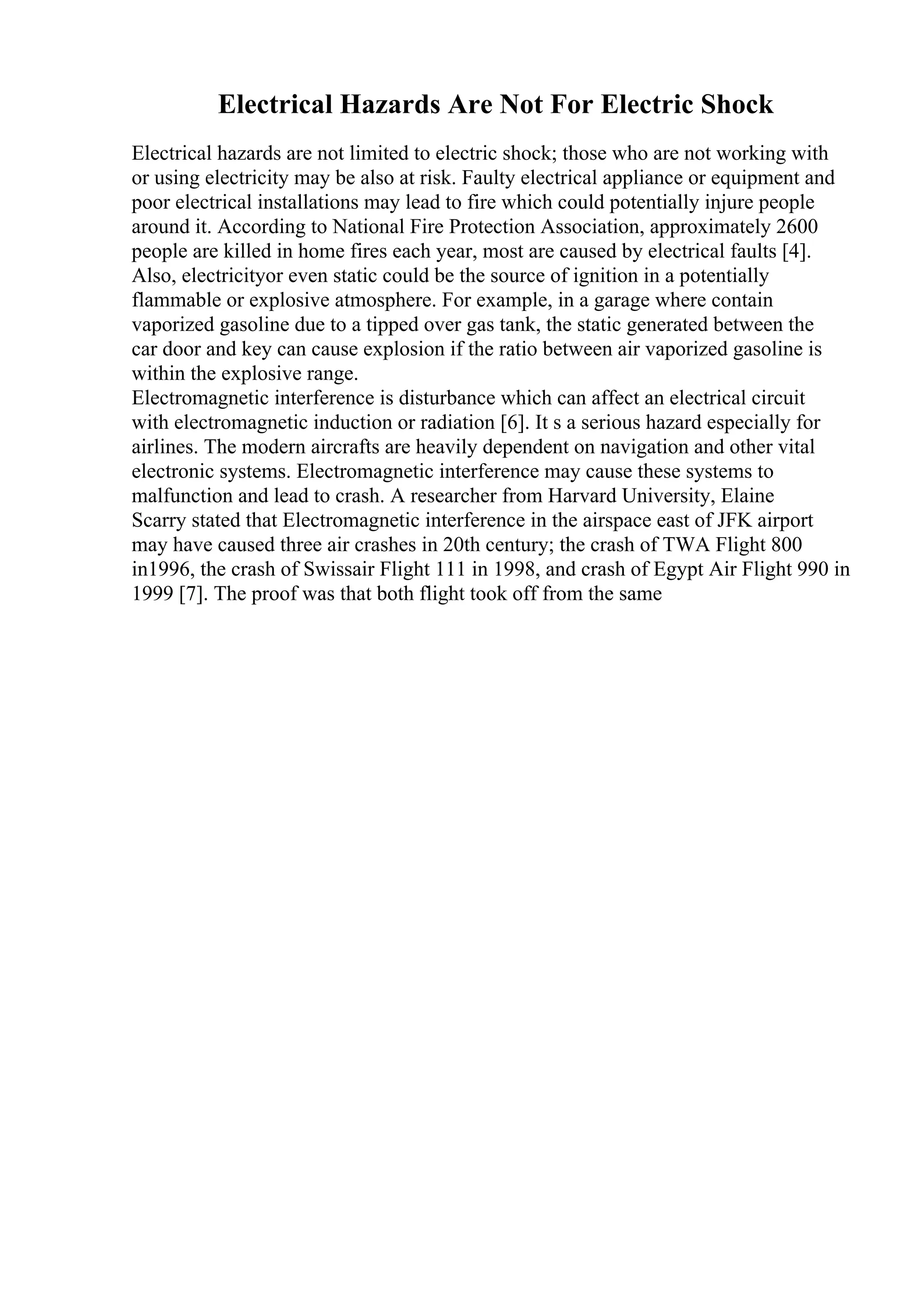 General Statement Examples For Essays | PDF