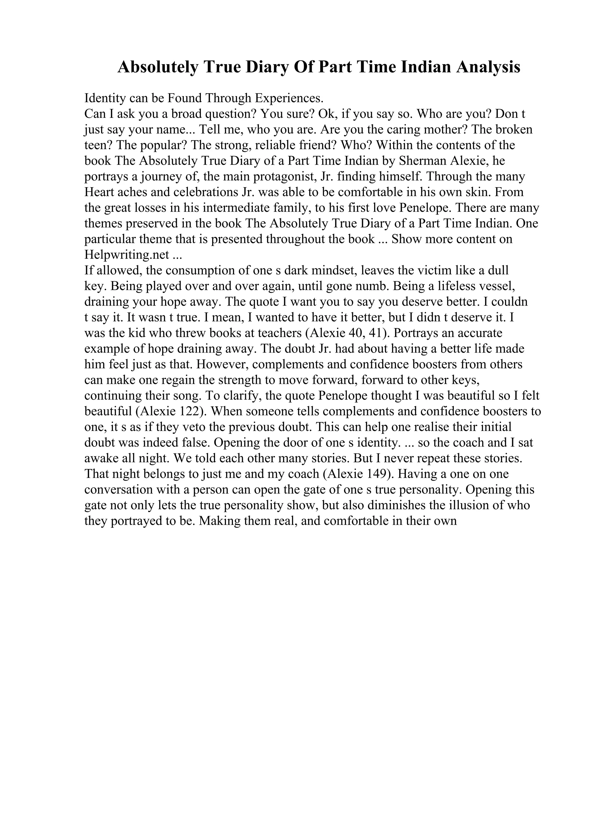 General Statement Examples For Essays | PDF