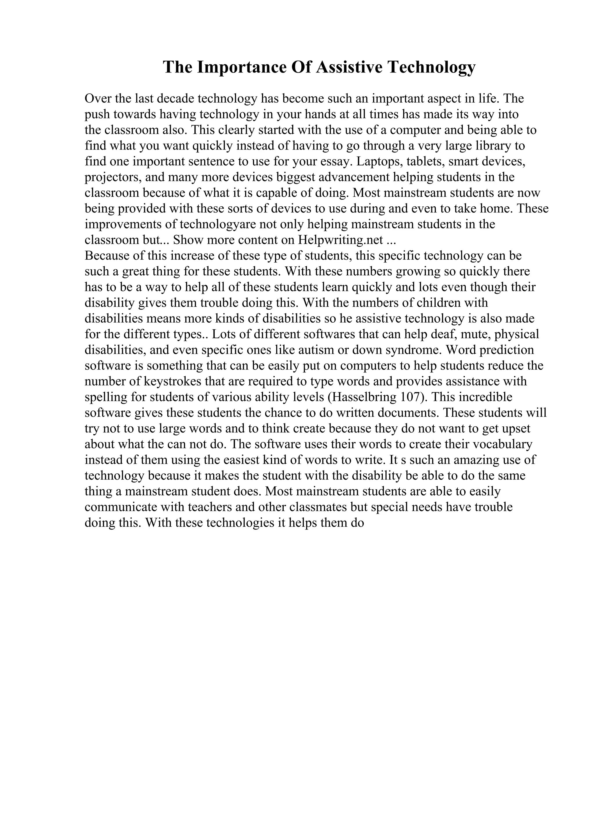 General Statement Examples For Essays | PDF