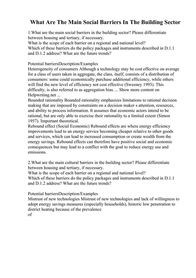 General Statement Examples For Essays | PDF