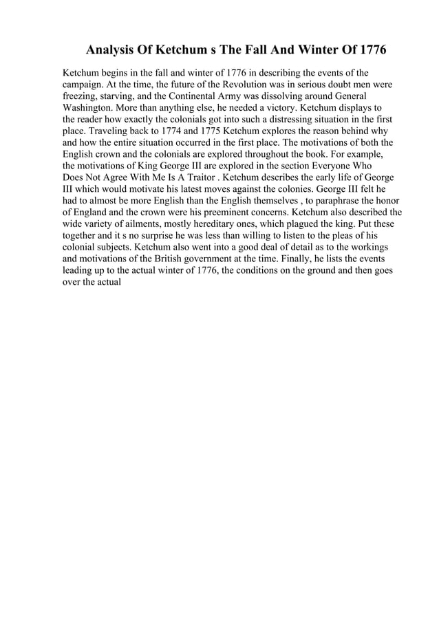 General Statement Examples For Essays | PDF