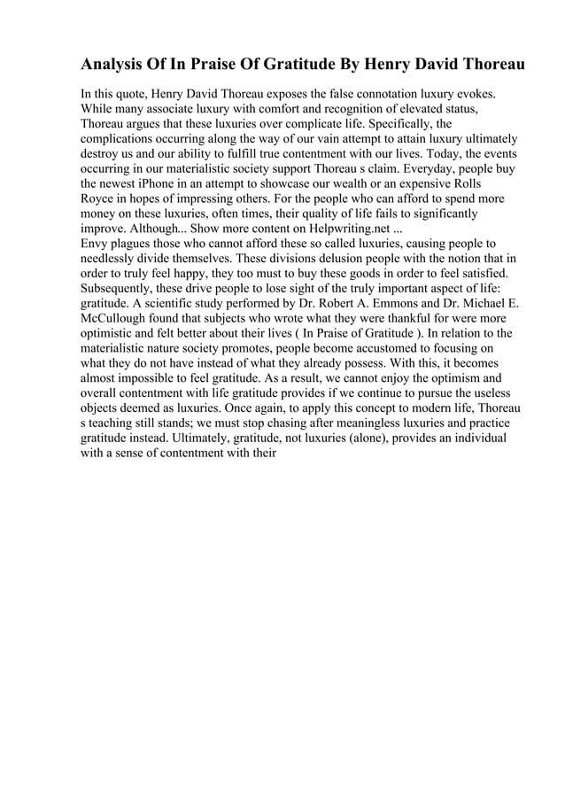 General Statement Examples For Essays | PDF