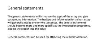 General Statement, Thesis Statement.pptx